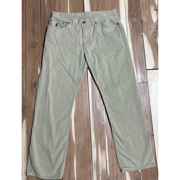 Polo Ralph Lauren | Pants | Vintage Polo Ralph Lauren Pants Mens 34x3 Beige Chino Authentic ...